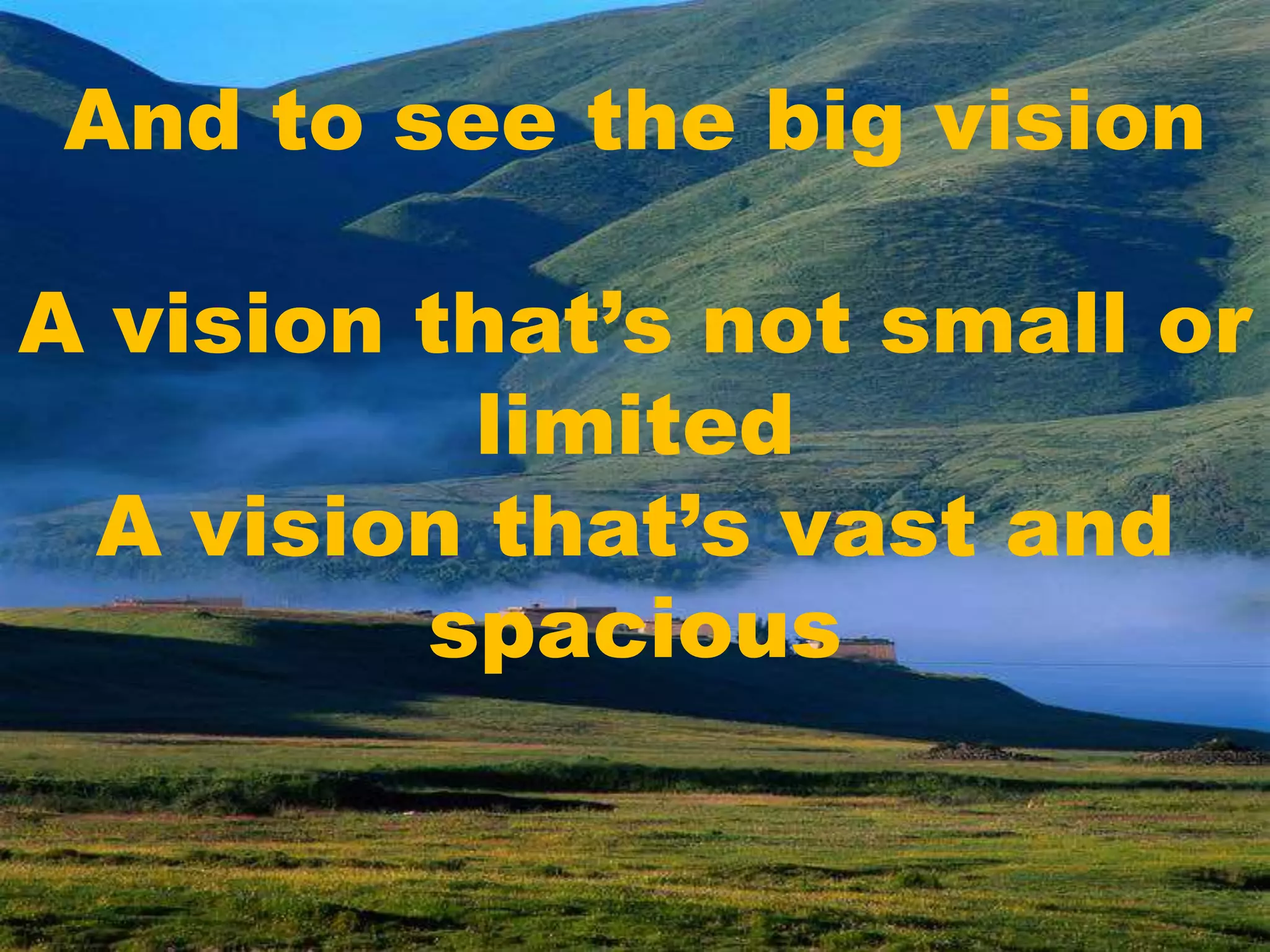 Vision by feraya | PPSX