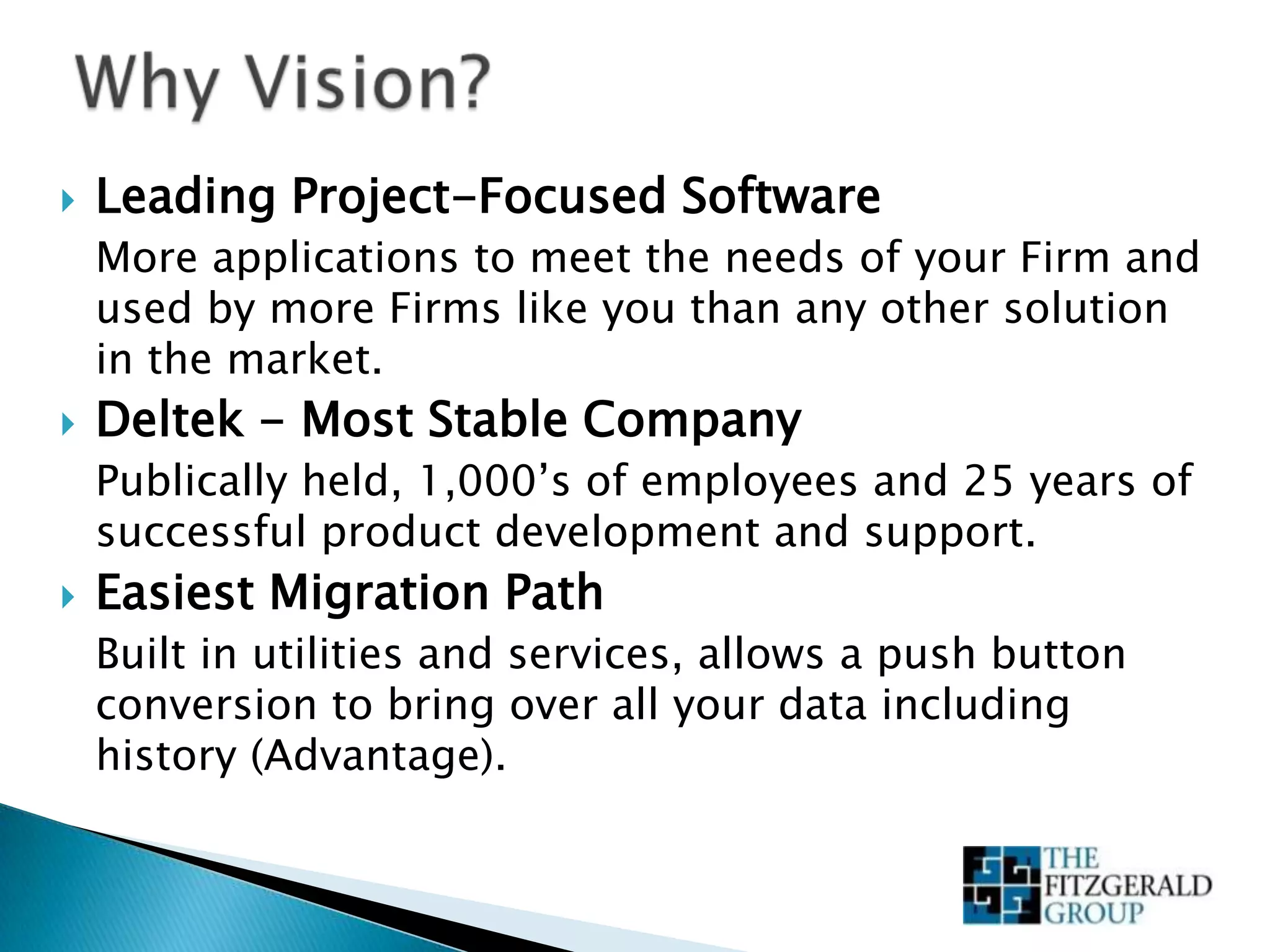 Deltek Vision Conversion Webinar | PPTX