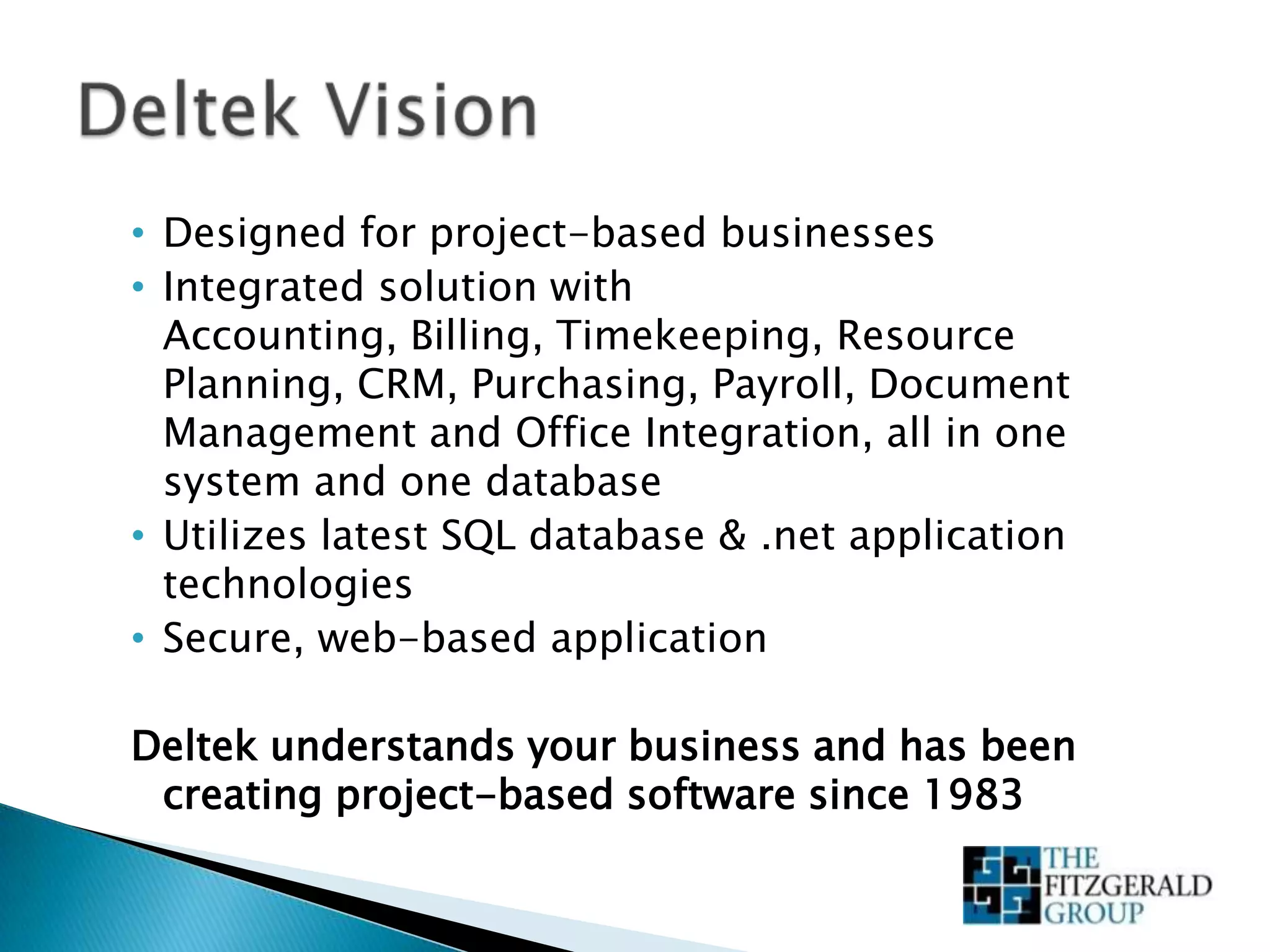Deltek Vision Conversion Webinar | PPTX