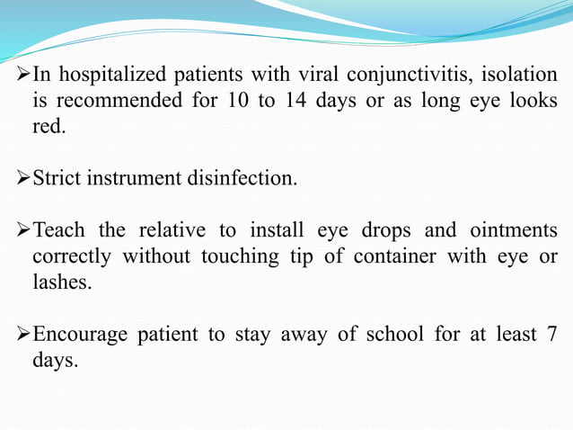 Vision disorder- Conjunctivitis | PDF