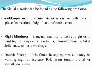 Vision disorder- Conjunctivitis | PDF