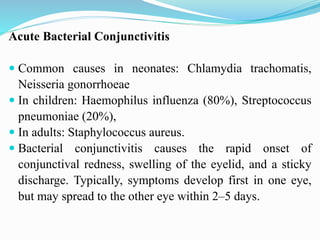 Vision disorder- Conjunctivitis | PDF