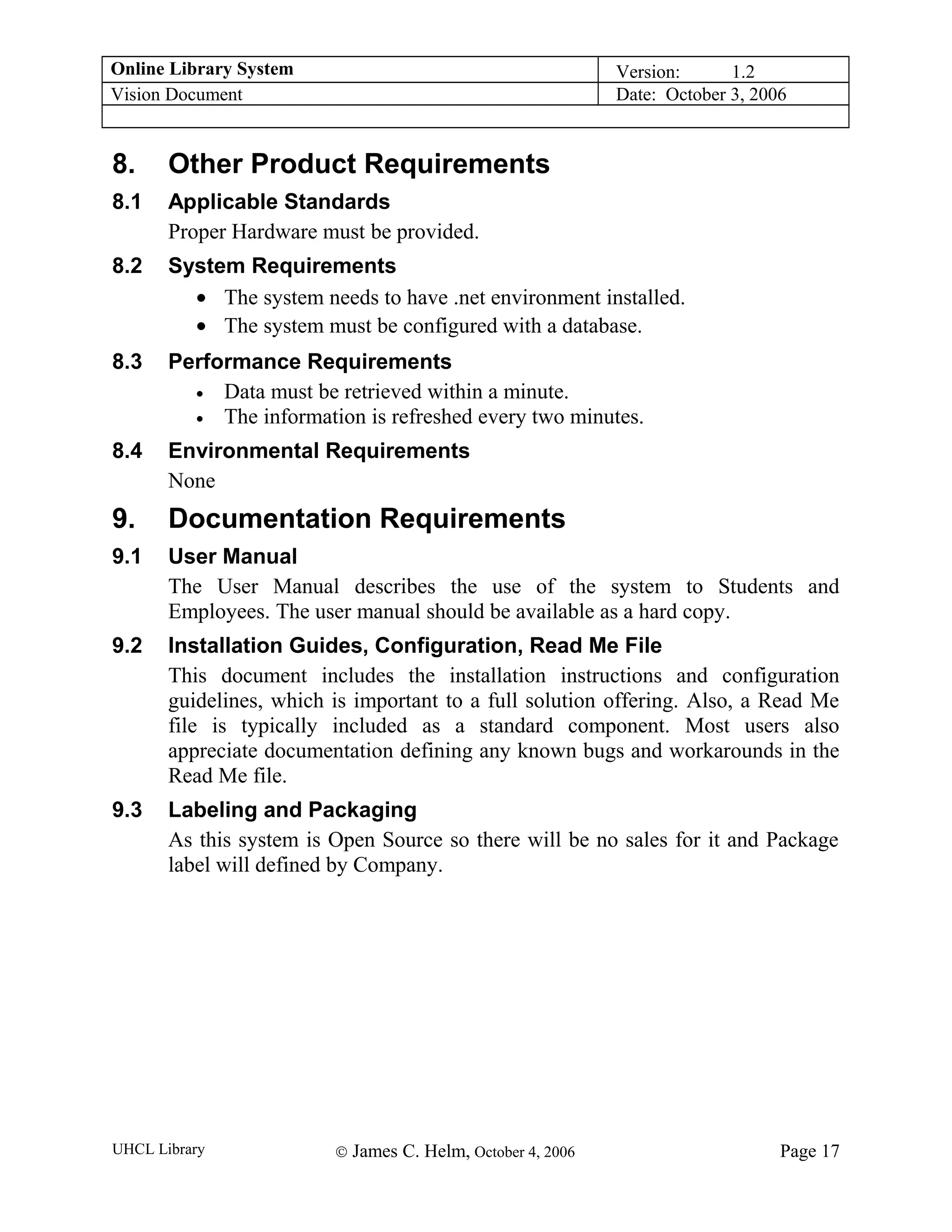 Visiondocument | DOC