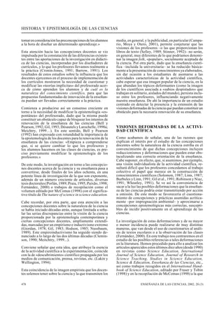 Visiones deformadas de la ciencia transmitidas por la educacion | PDF