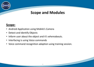 Vision for the blind | PPT