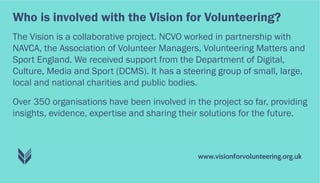 AGM 2022: Vision for Volunteering | PDF