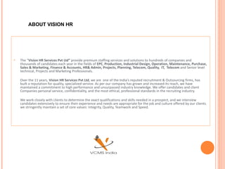 Vision Hr Services | PPS