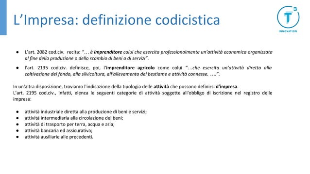 Vision imprenditoriale | PPT