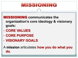 Vision and Mission Statements: Keys to Collaboration | PDF