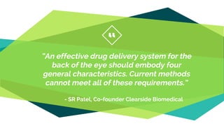 New tool for suprachoroidal drug delivery | PDF
