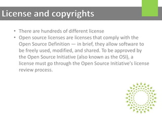 Open source technologies | PPTX