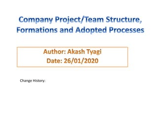 Automation Testing Project and Framework Details | PPT