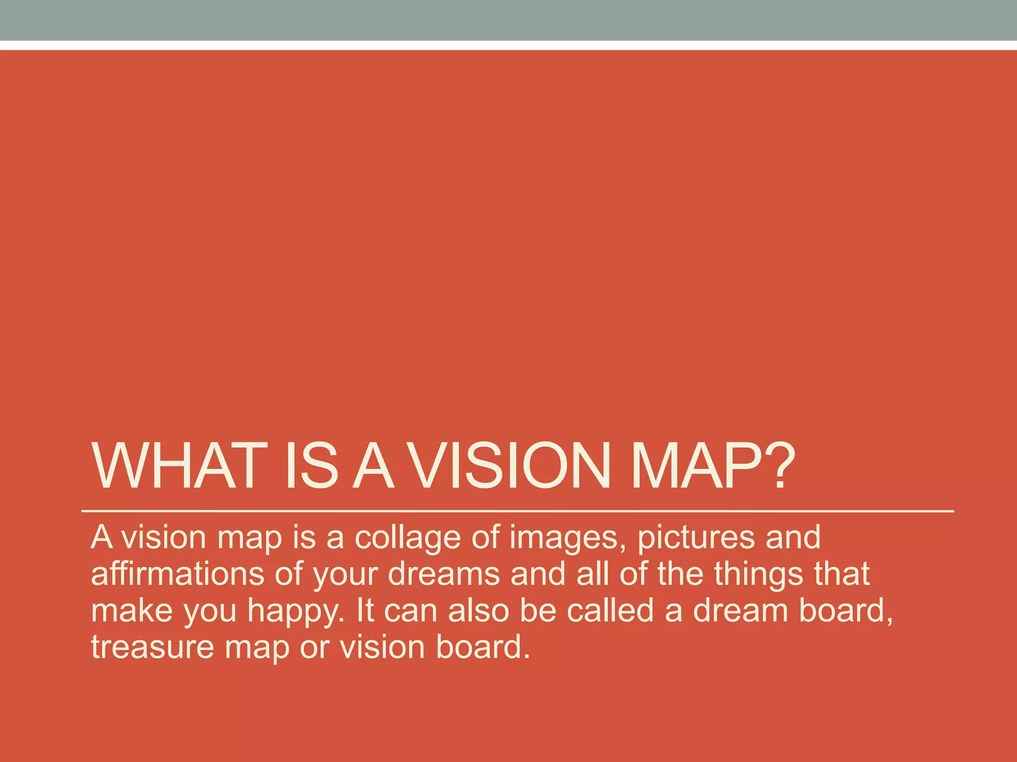 Vision Mapping Workshop | PPTX