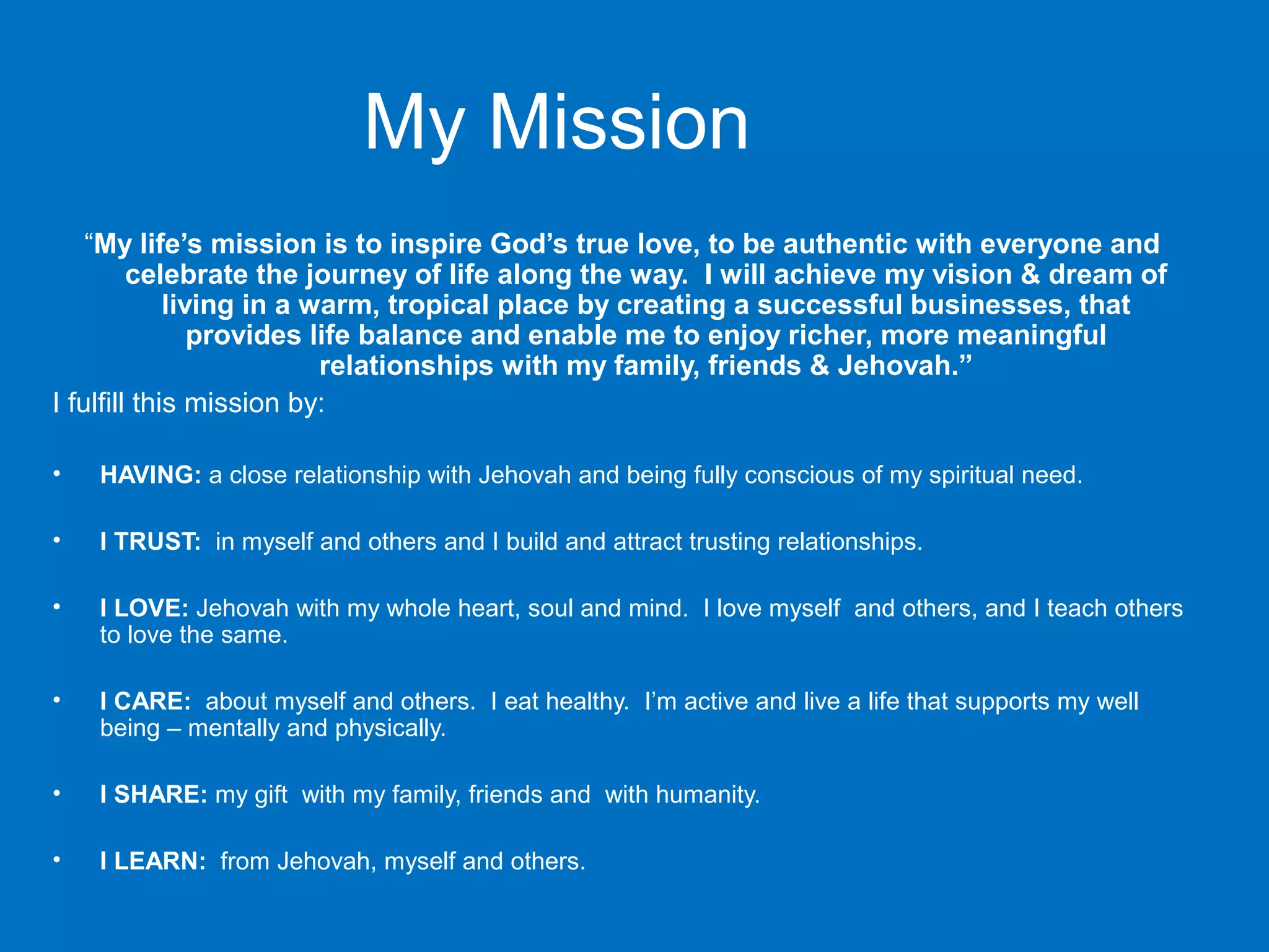 Vision Map Workshop: Create the Life You Want with Vision Maps | PPT