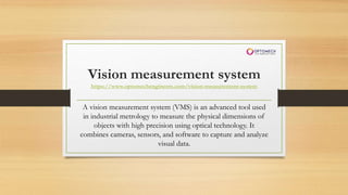 Vision measurement system machines .pptx
