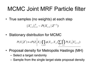 Particle filter and Markov Chain Monte Carlo | PPT