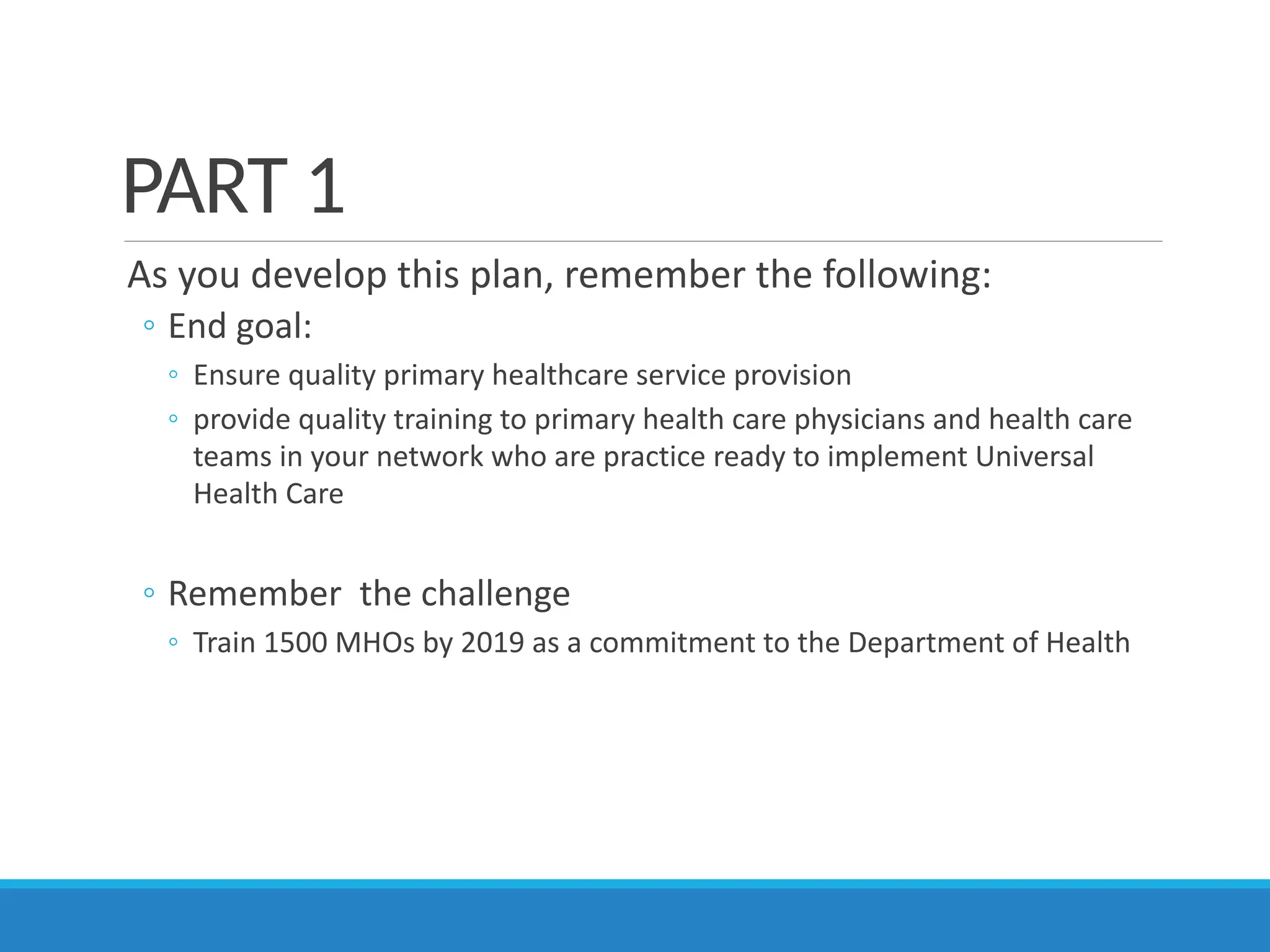 Vision Mision Core Values for MHA. Part of the MHA class is creation of ...