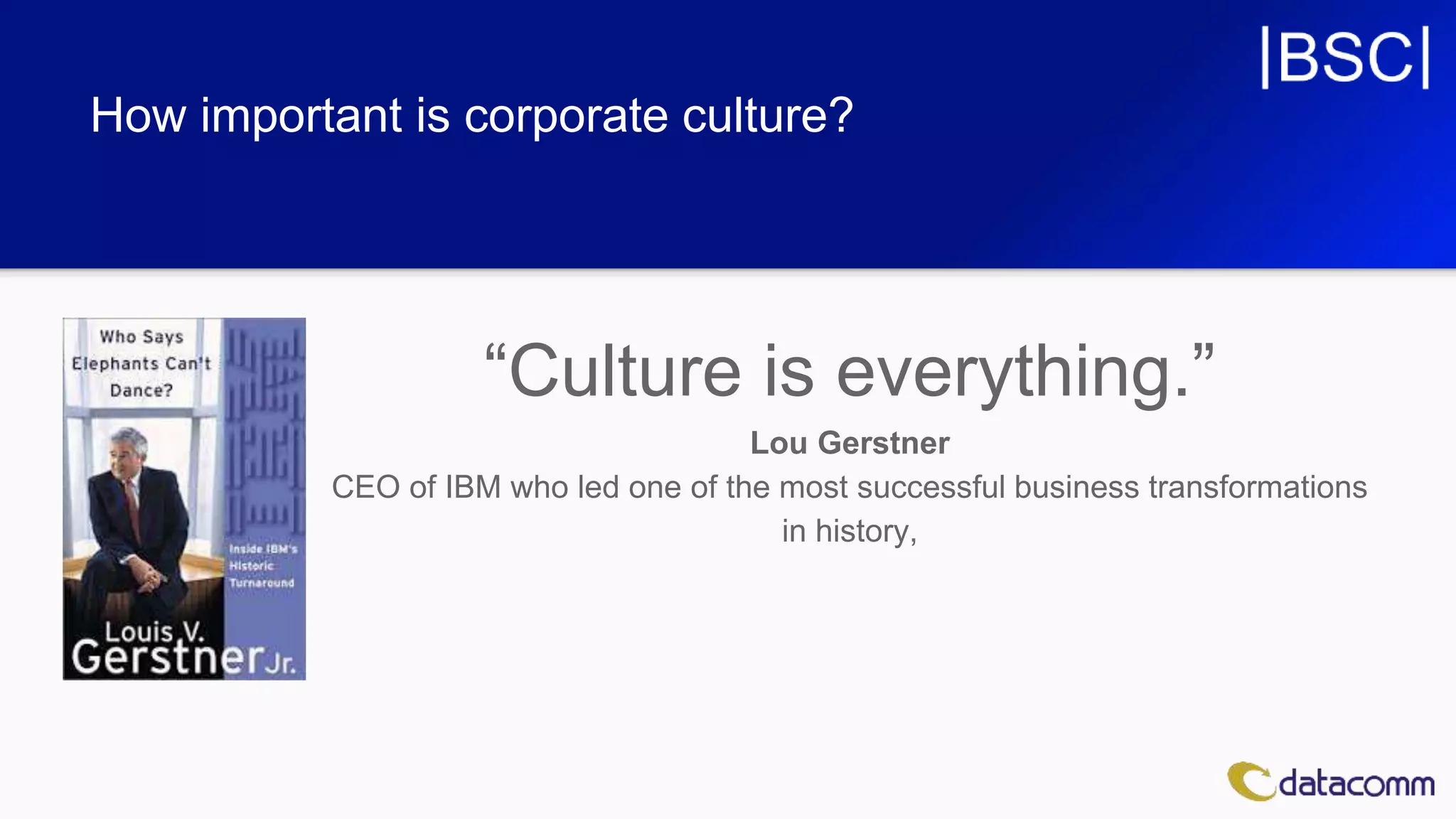 How Important is team culture ? | PPTX | Large Business | Business