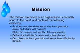 Vision and Mission Statements | PPT
