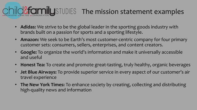 Vision, mission and values statements | PPTX | Business | Business and Finance