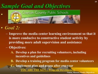 Vision mission goals objectives 2007 version | PPTX