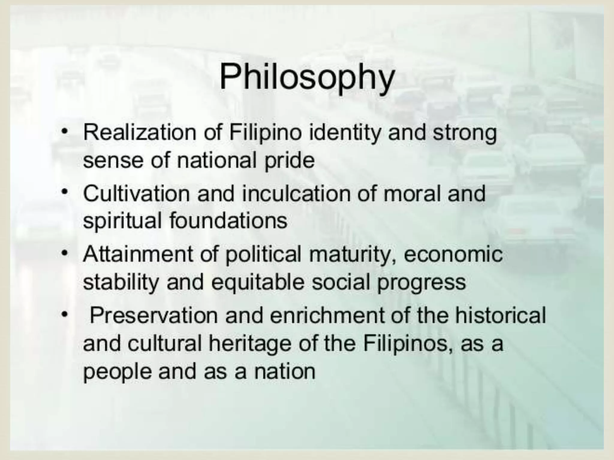 Vision, mission, philosophy and goals | PPTX