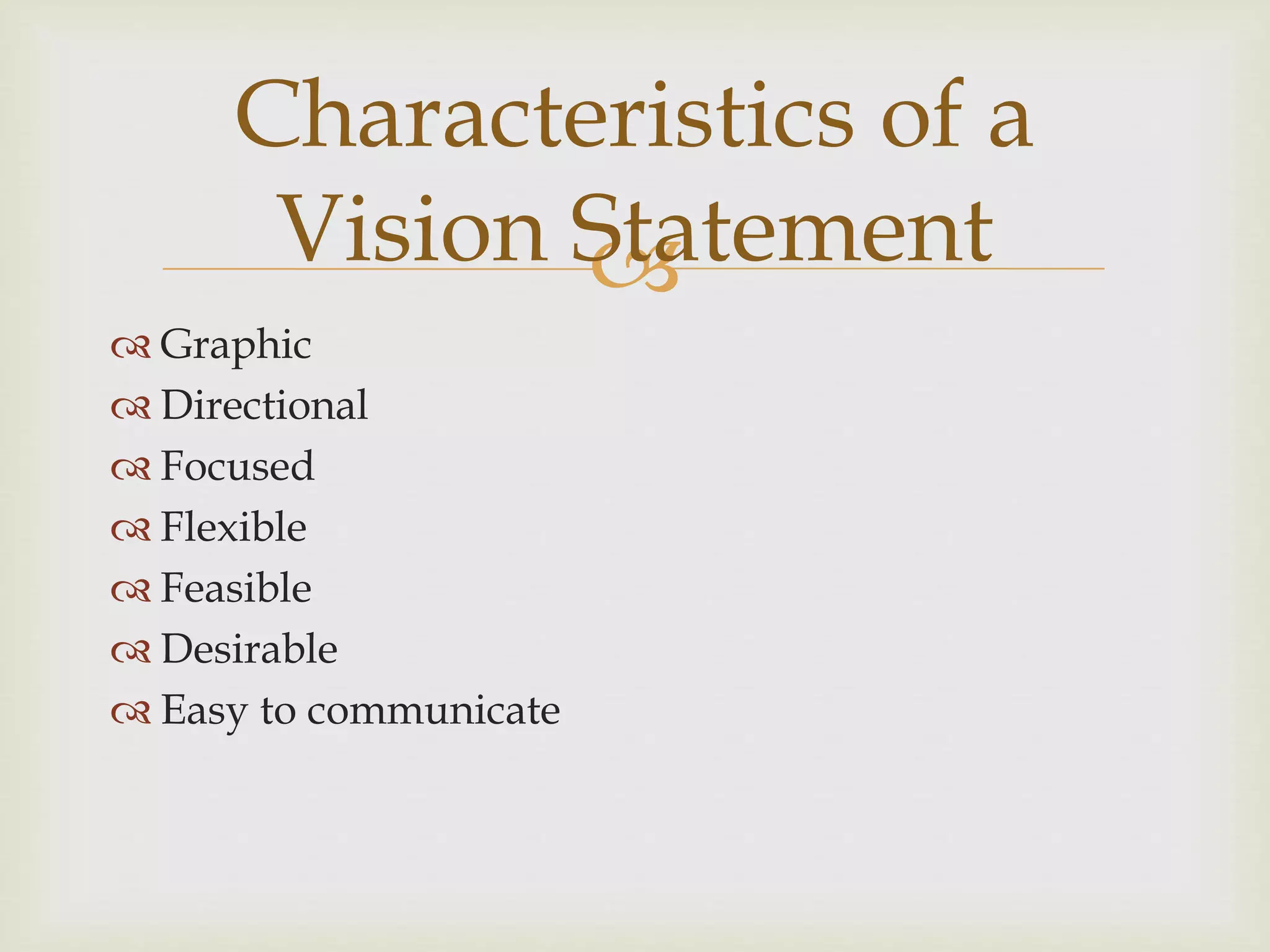 Vision, mission, philosophy and goals | PPTX