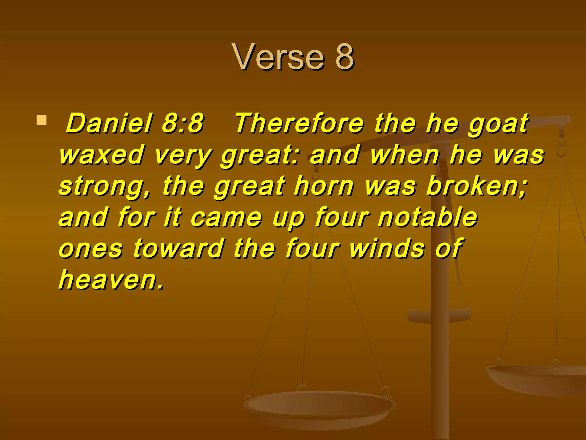 The Vision of Daniel 8 | PPT