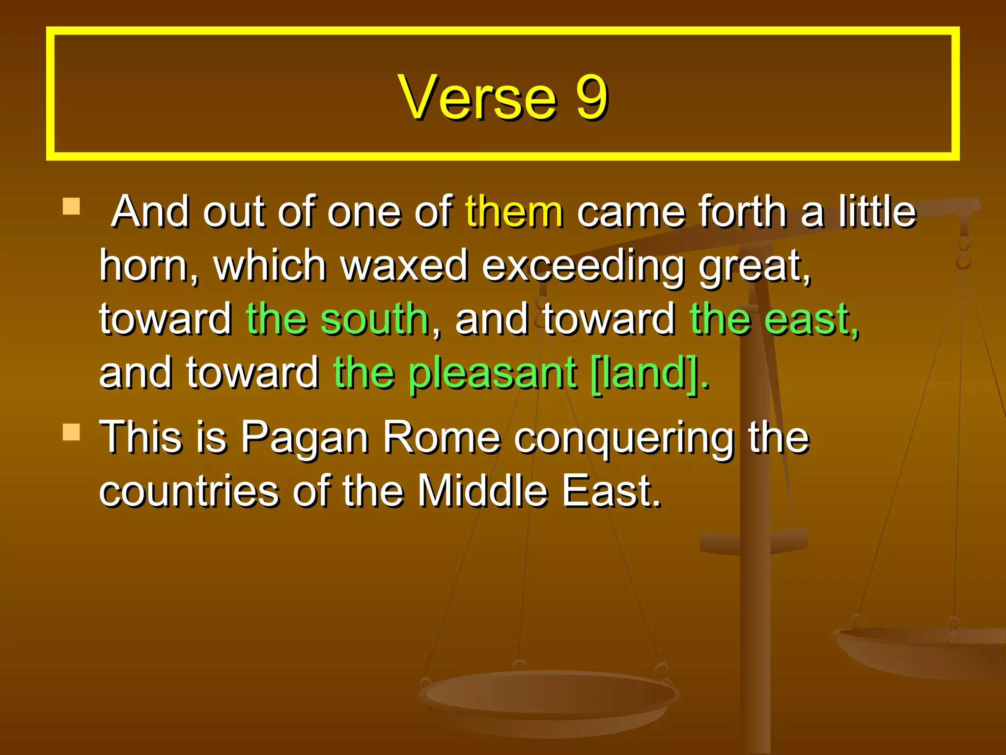 The Vision of Daniel 8 | PPT