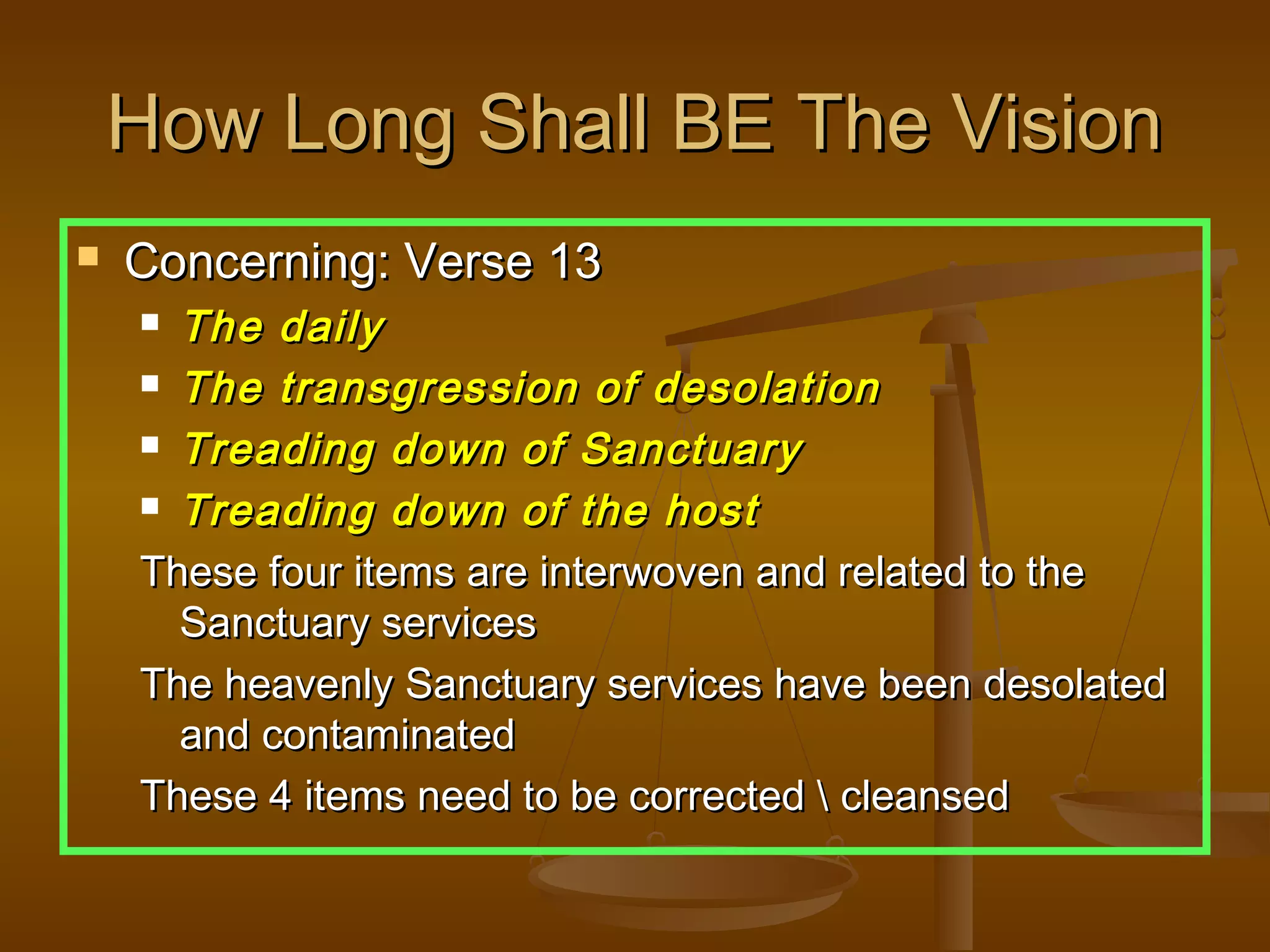 The Vision of Daniel 8 | PPT