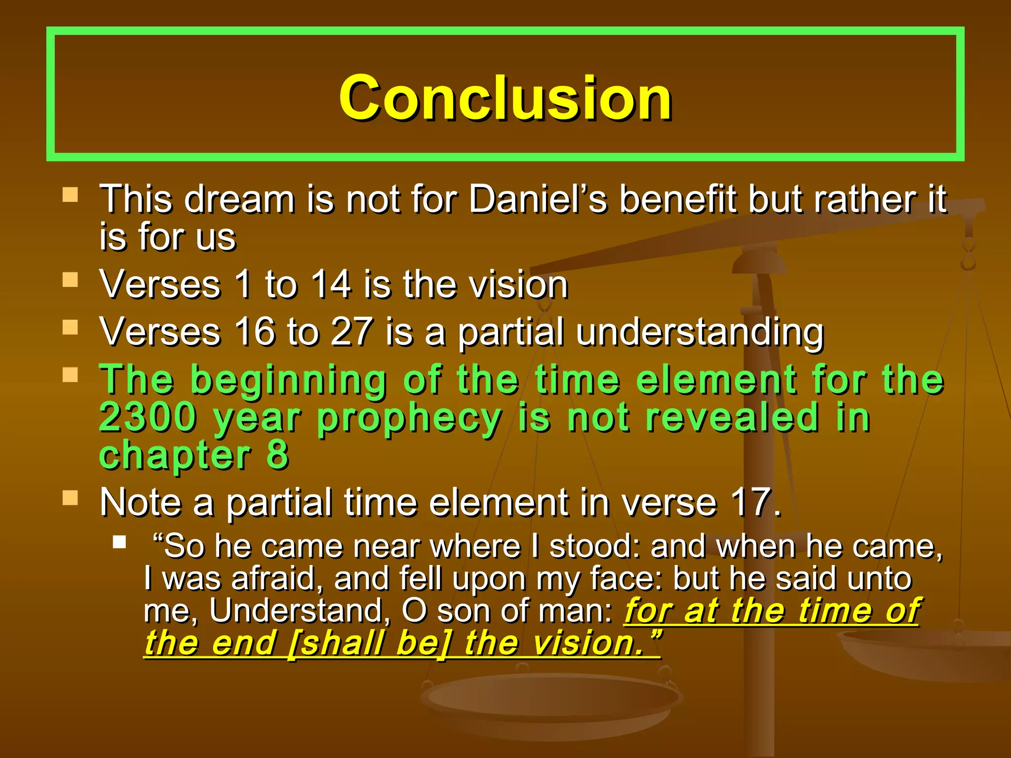 The Vision of Daniel 8 | PPT