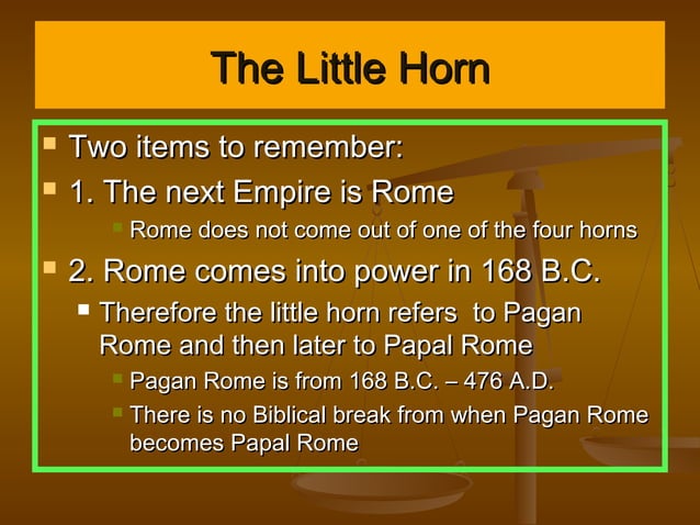 The Vision of Daniel 8 | PPT
