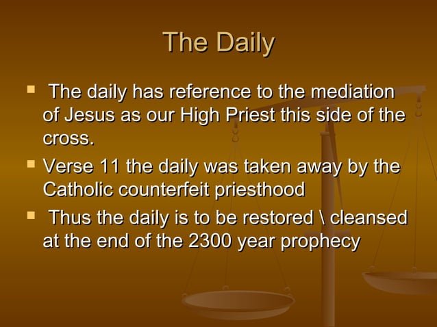 The Vision of Daniel 8 | PPT