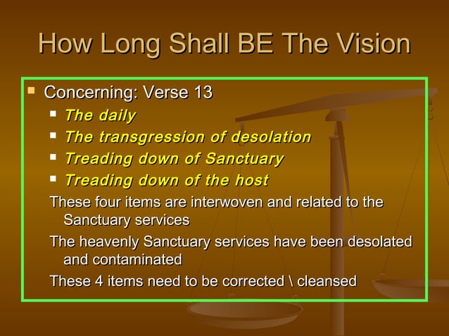 The Vision of Daniel 8 | PPT