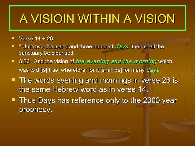 The Vision of Daniel 8 | PPT