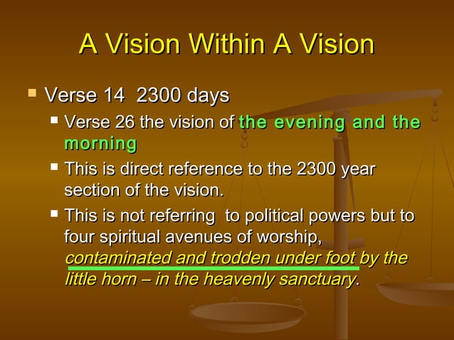 The Vision of Daniel 8 | PPT