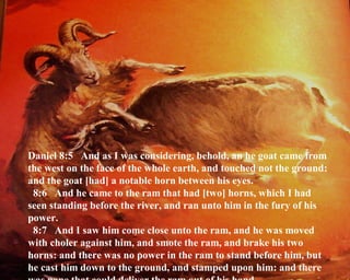 Vision of Daniel 8 - Part 2 | PPT