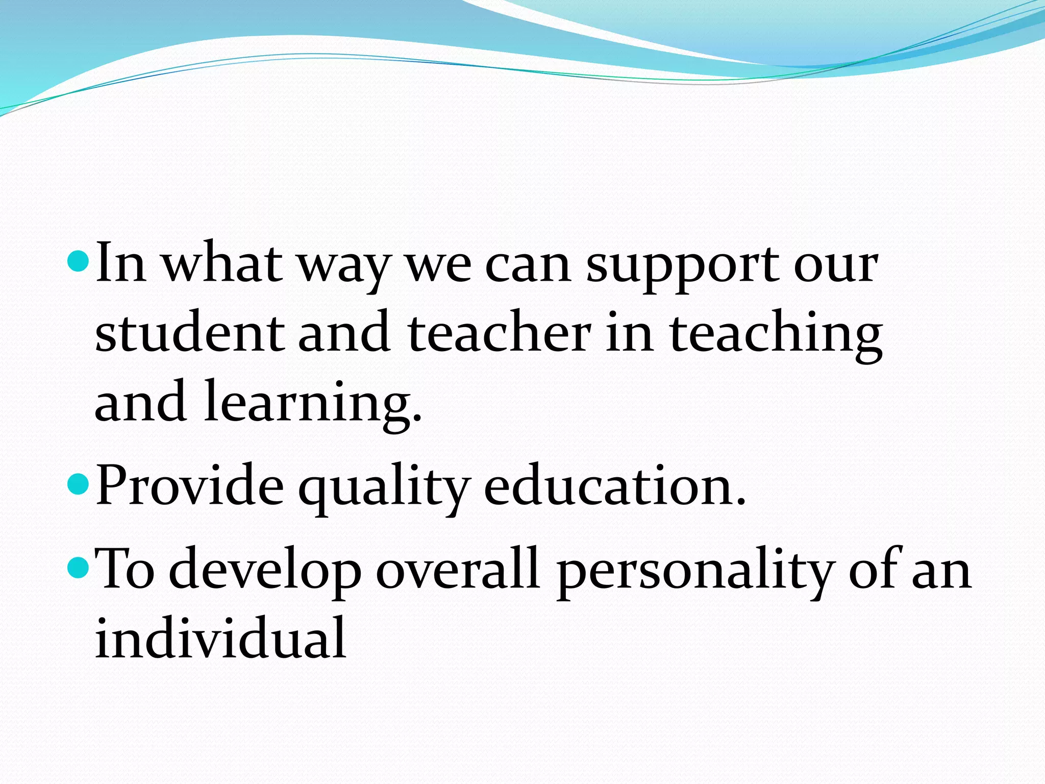 Vision of education department university of malakand | PPT