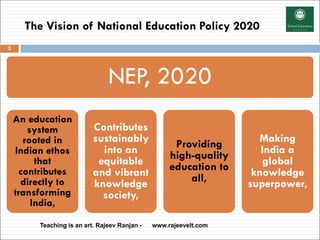 Vision of National Education Policy 2020-Providing Universal Access to ...