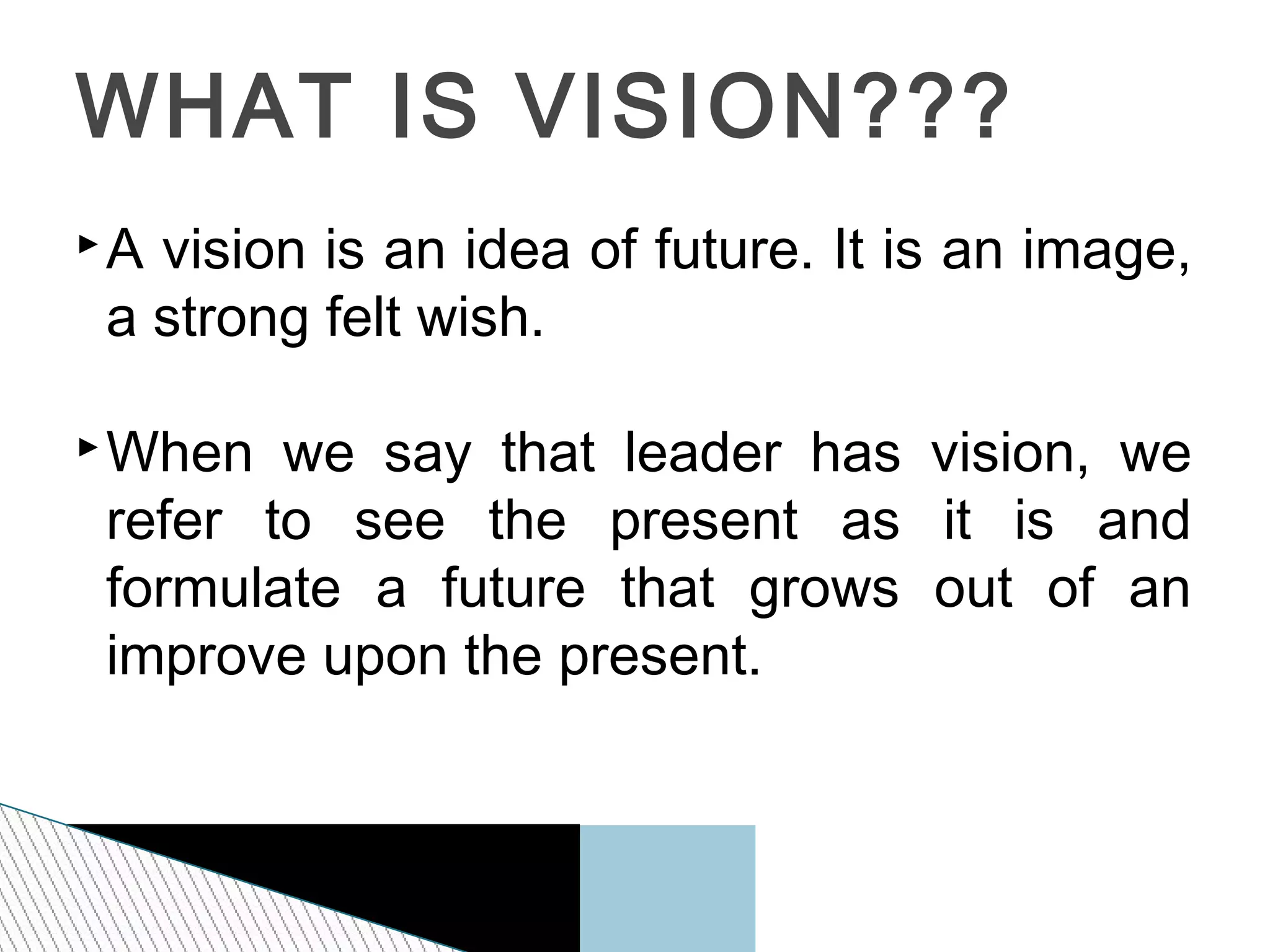 Vision of sucess | PPT