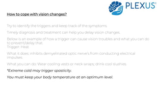 Vision Problems in Multiple Sclerosis | PPTX