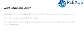 Vision Problems in Multiple Sclerosis | PPTX