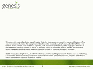 Genesis Consulting | PDF