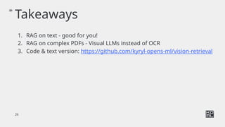 Kyryl Truskovskyi: Remove complexity from your RAG application (UA) | PPT