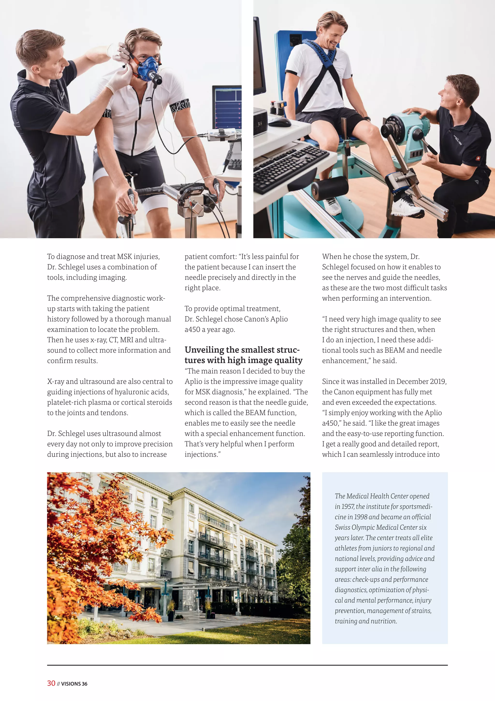 Canon Medical Systems VISIONS Magazine issue #36 | PDF