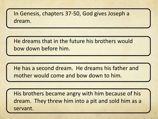 Genesis Chapters 37 50