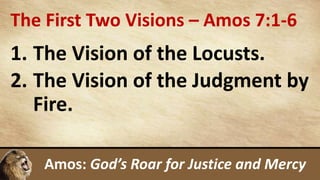 Amos 7_Visions and The Visionary | PPTX