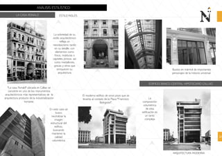 ANÁLISIS URBANO PUNTO A-B (callao) | PDF