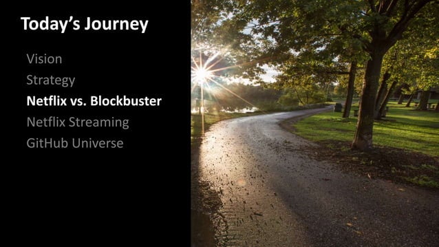 Vision and Strategy - Epiphanies of a Netflix leader | PPT