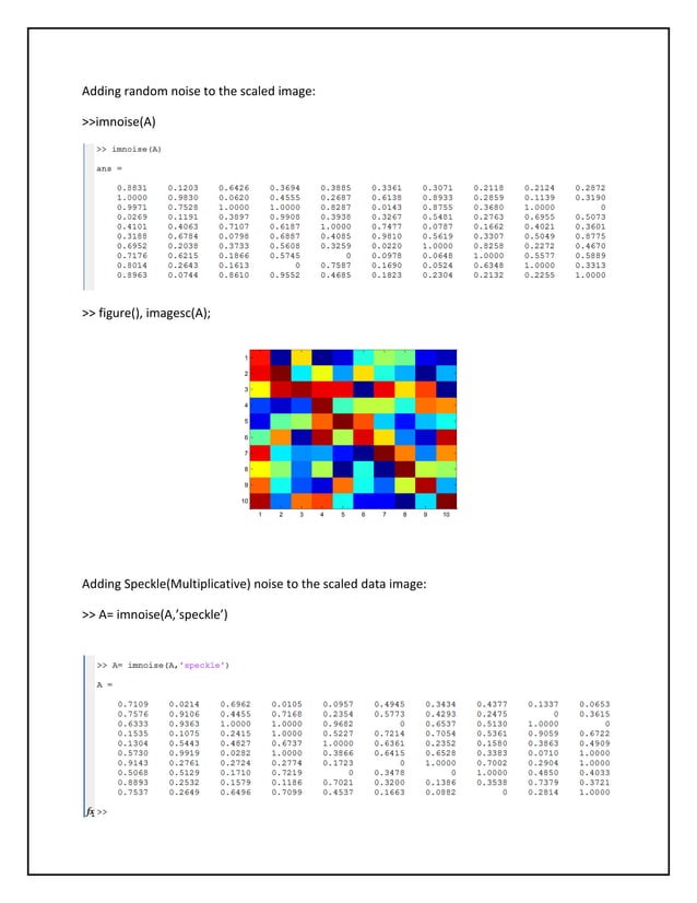 Vision systems_Image processing tool box in MATLAB | PDF